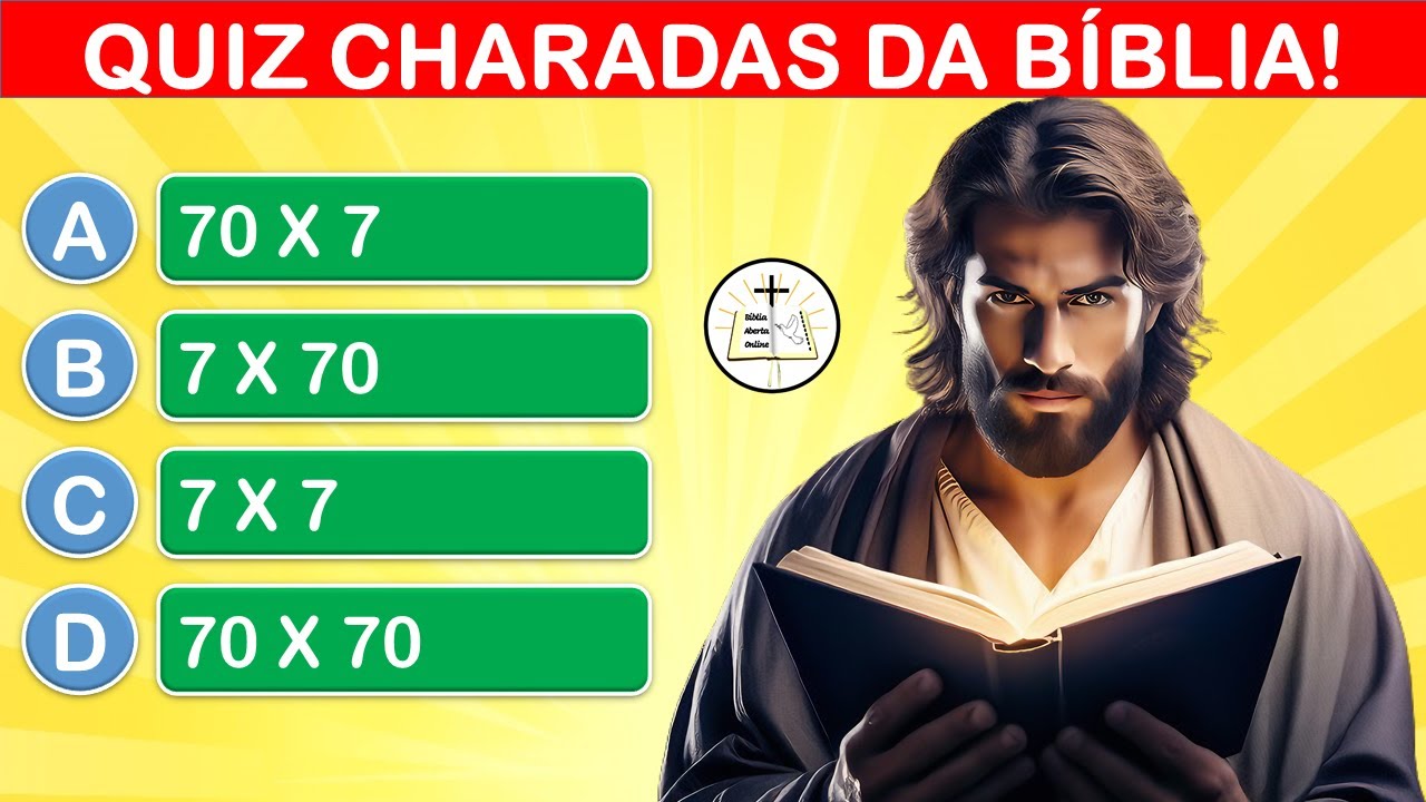 25 CHARADAS DIVERTIDAS DA BÍBLIA - QUIZ BÍBLICO - YouTube