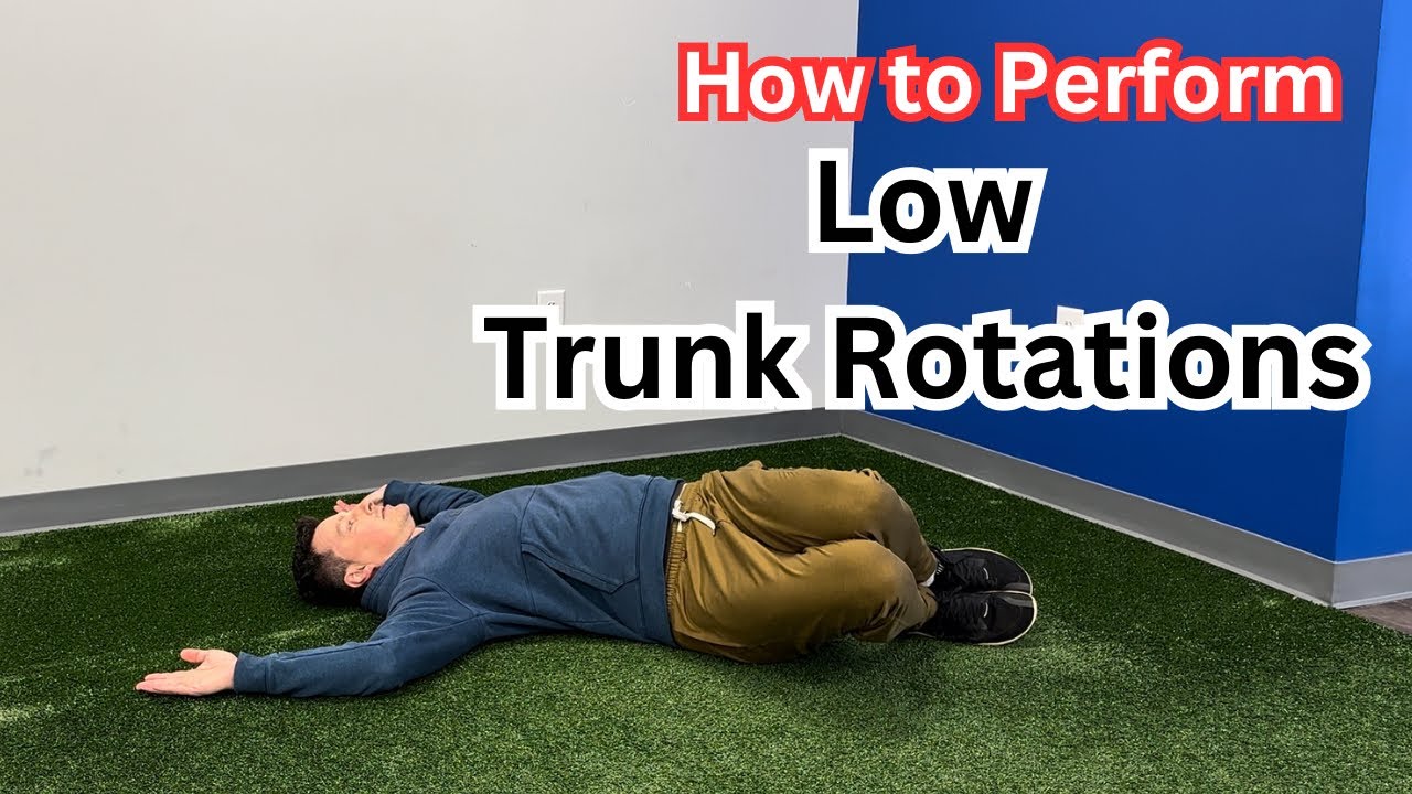 How to Perform: Low Trunk Rotations - YouTube