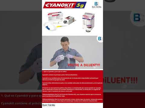 CYANOKIT, Antidoto para intoxicación con Cíanuro. - YouTube