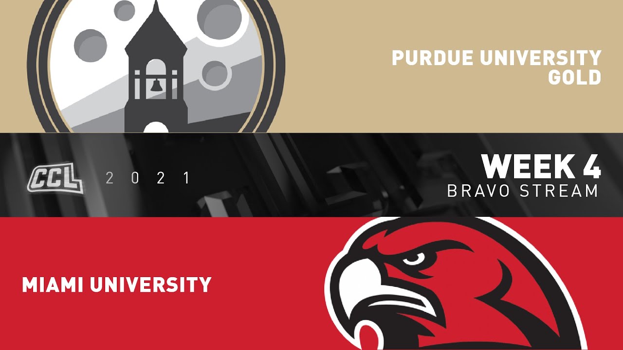 Purdue Gold vs Miami Redhawks | CCL 2021 | Week 4 - YouTube