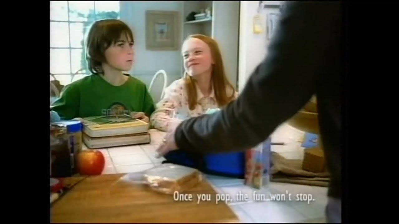 Pringles Snack Stacks commercial: "Brother vs. Sister" (2005) - YouTube