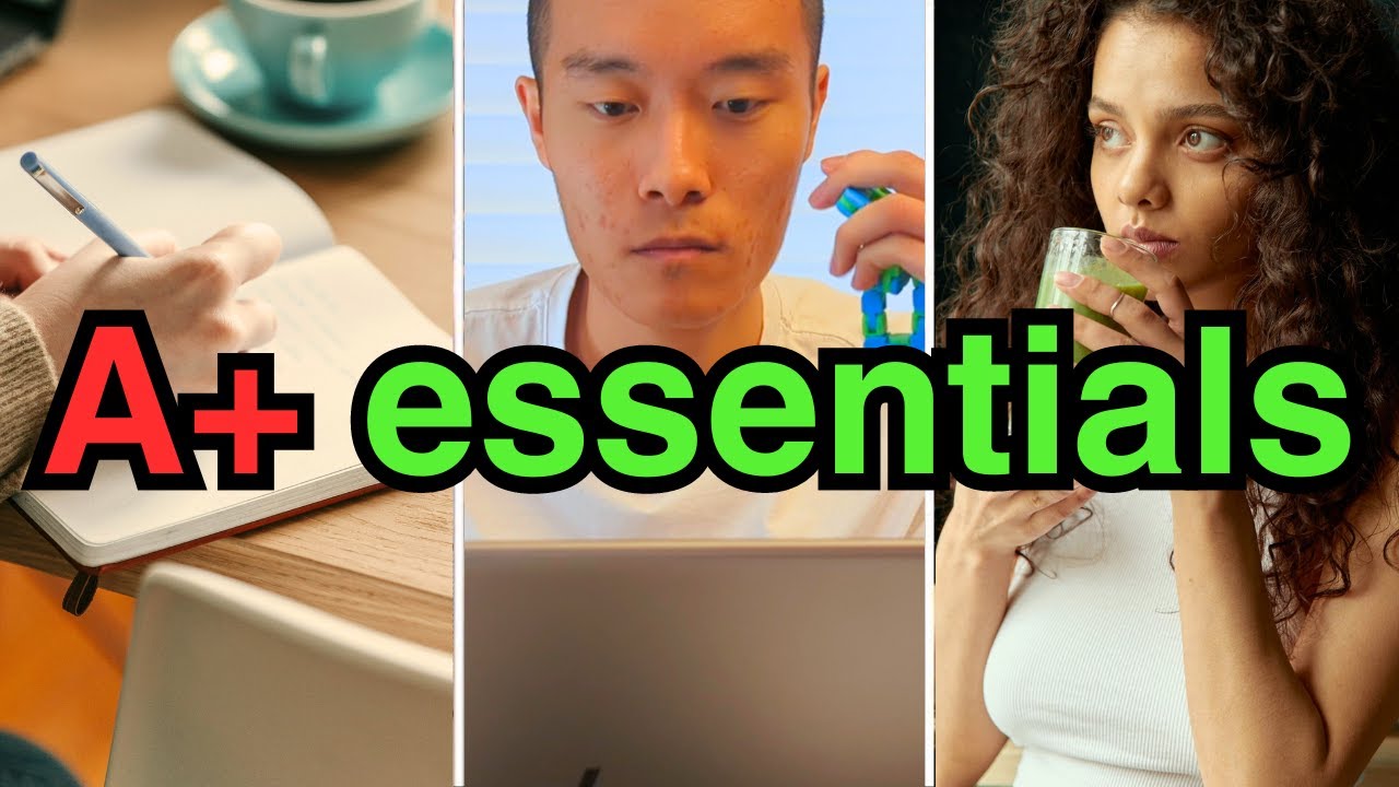 5 Study Essentials that will Get You Straight A's - YouTube