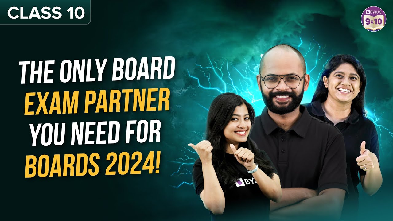 Board Exam Study Schedule with BYJU'S | 2023-24| Class 10 CBSE - YouTube