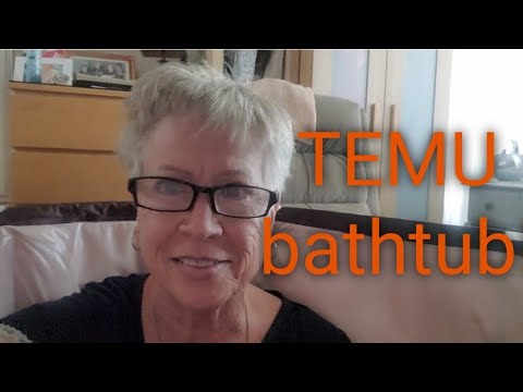 My new van bathtub from TEMU! - YouTube