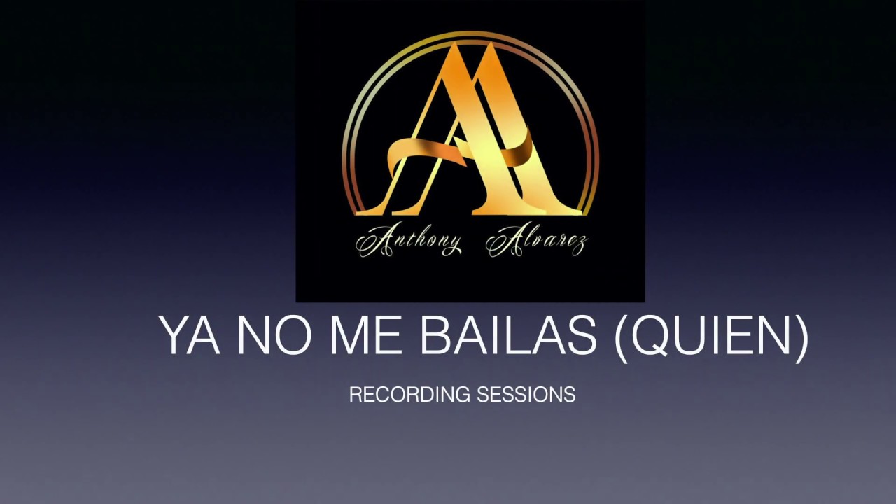 ANTHONY ALVAREZ- RECORDING SESSIONS PART 1 - YouTube