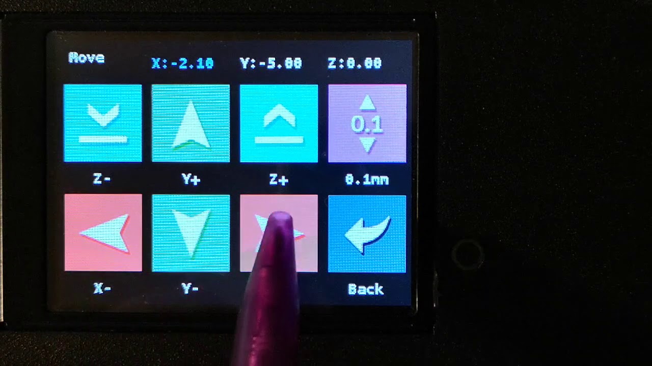 Artillery Genius firmware ETE design Marlin 2.0.6.1, TFT 1.4.26.x - YouTube