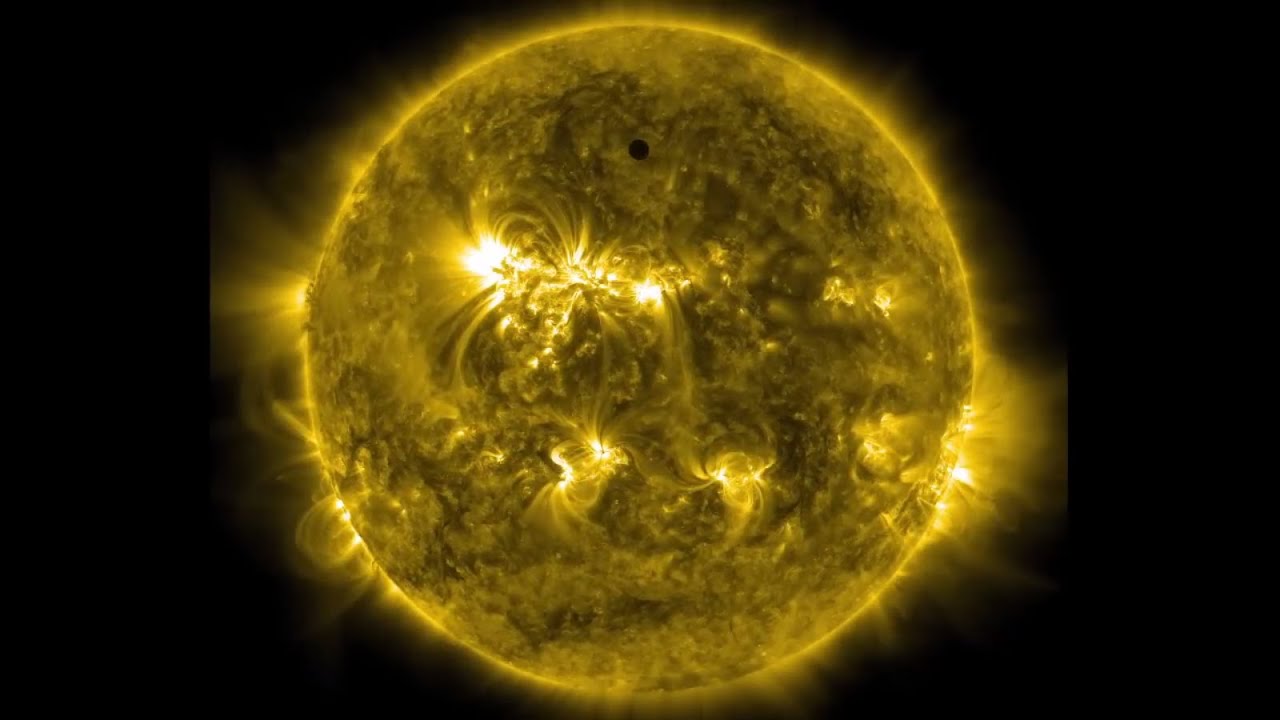 NASA SDO's Ultra High Definition View of Venus Transit - YouTube