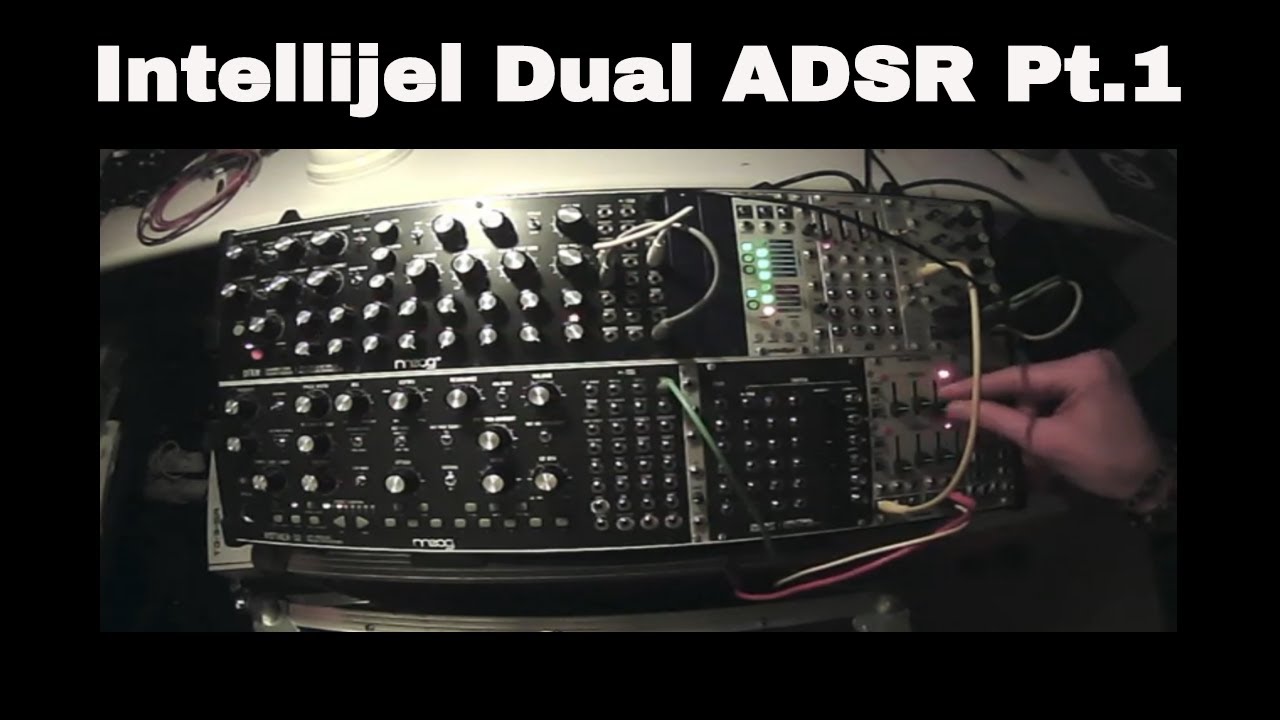 Intellijel Dual ADSR Pt.1 (no talking, just sound) - YouTube