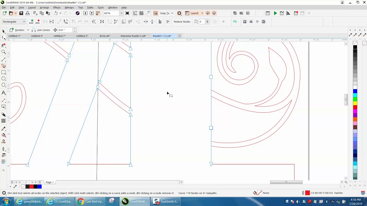 Corel Draw Tips & Tricks Find a leak and more NODES - YouTube
