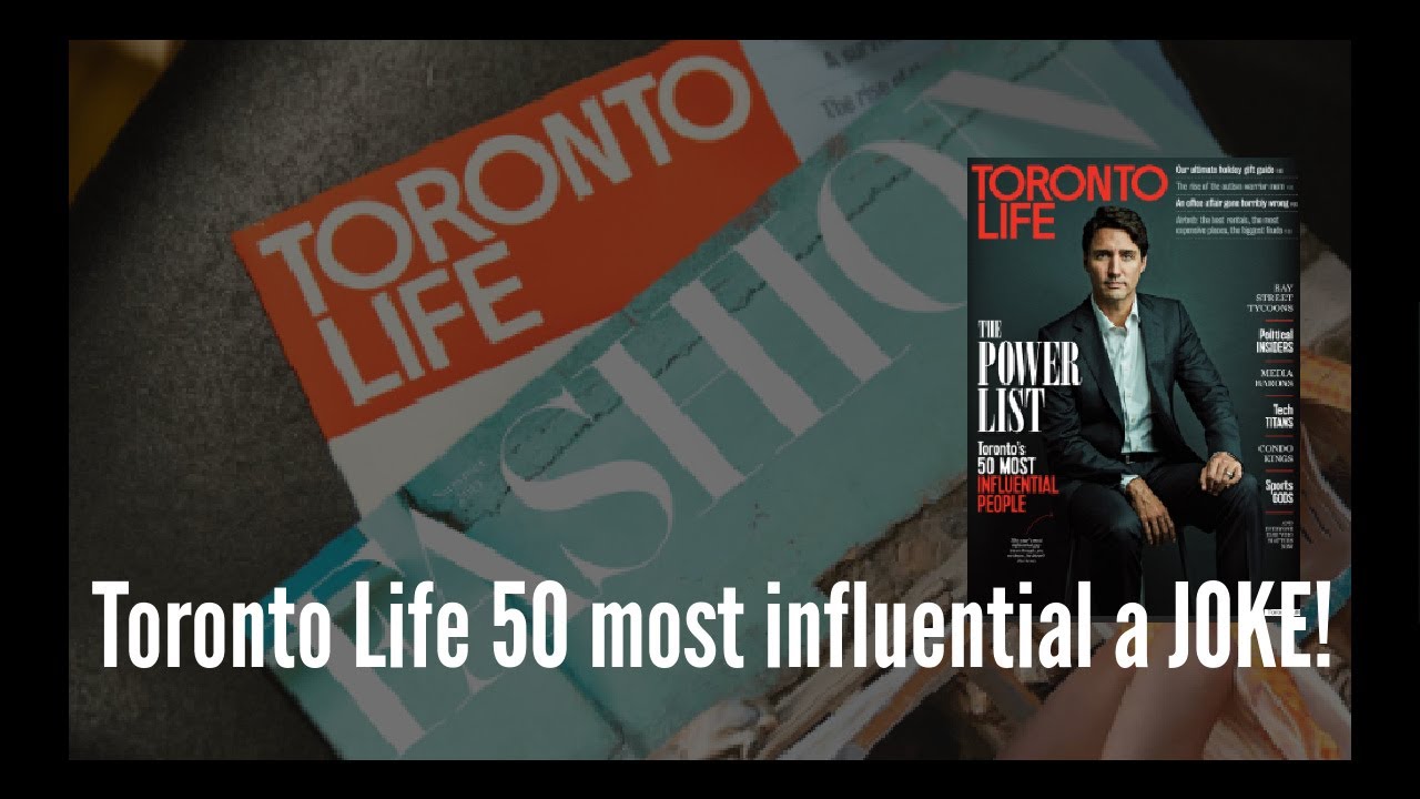 Toronto Life magazine is a JOKE! - YouTube