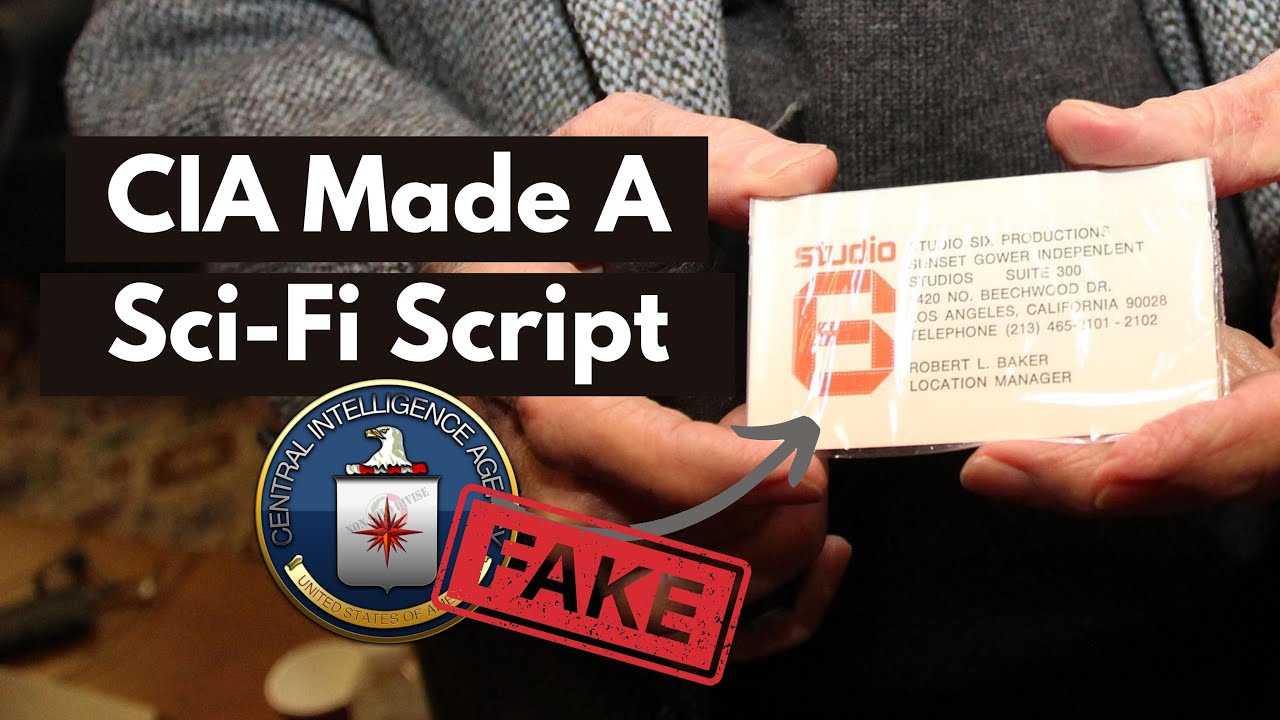 The Time CIA Used a Fake Sci-Fi Movie Script to Rescue Hostages - YouTube