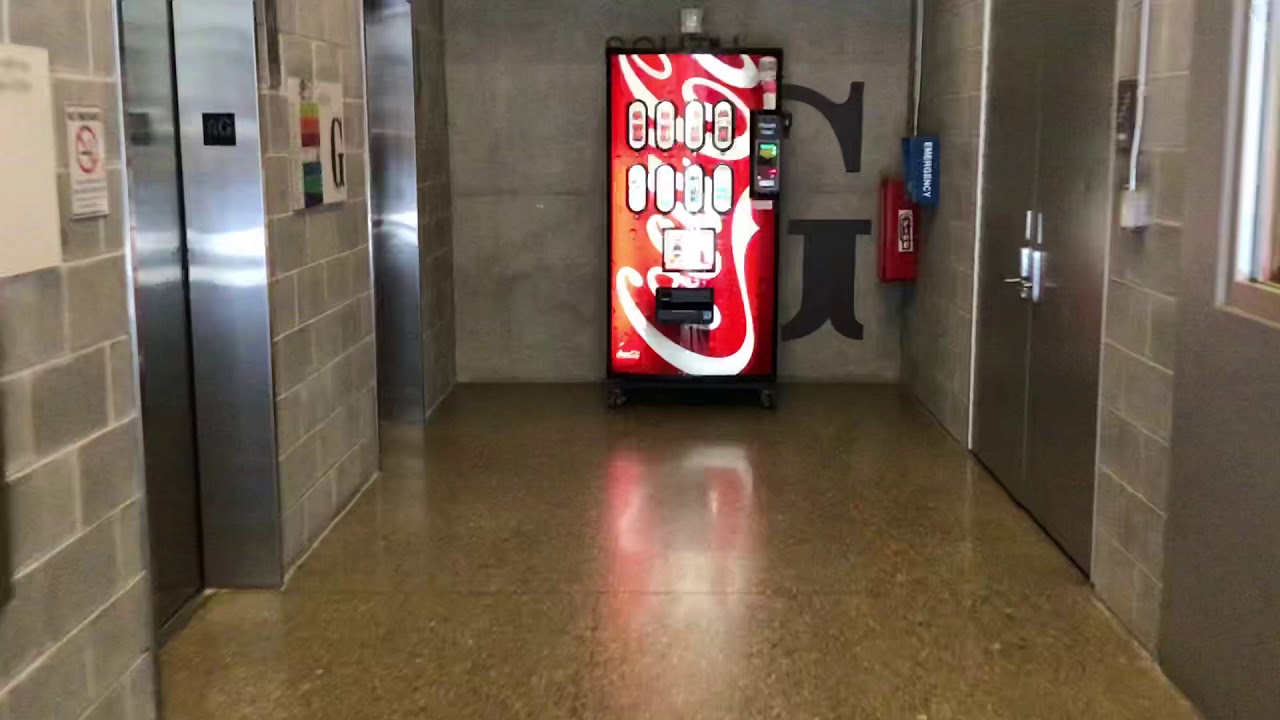 Fujitec Traction Elevators At The 5th Street Garage In Downtown ...