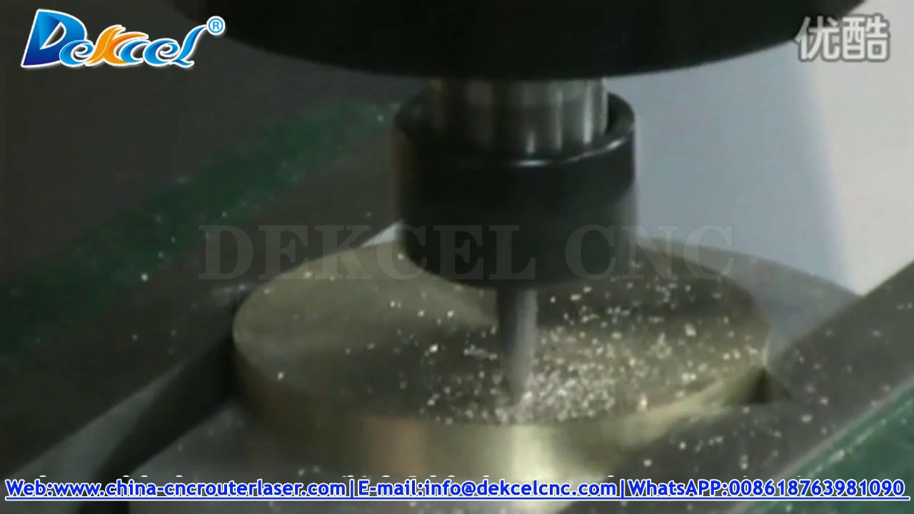 3D Metal Copper Stamp CNC Engraving Router Machine - YouTube