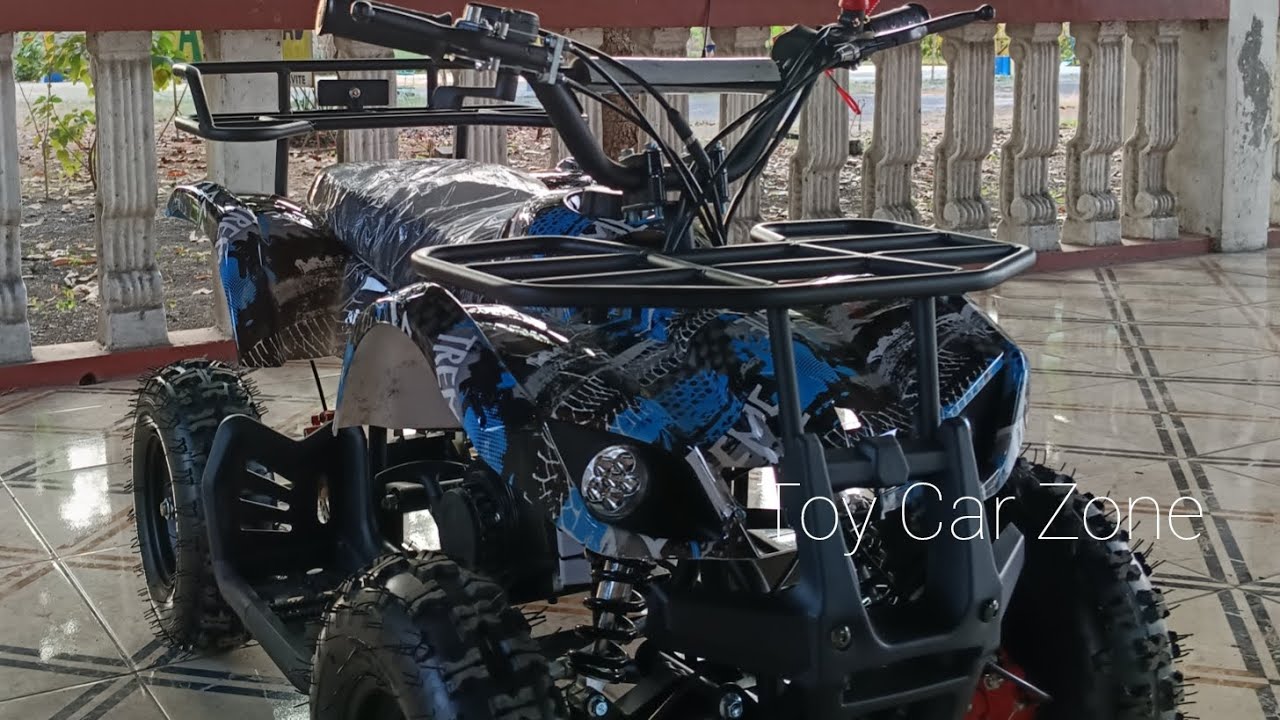 Mini Titan ATV 49cc Test Drive - YouTube