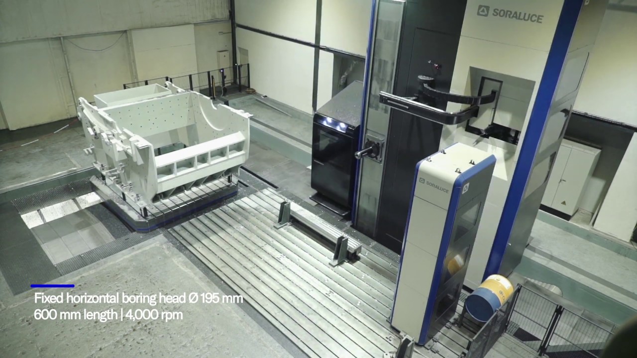 SORALUCE FR 12000 Floor type milling boring machine | Heavy-duty line ...