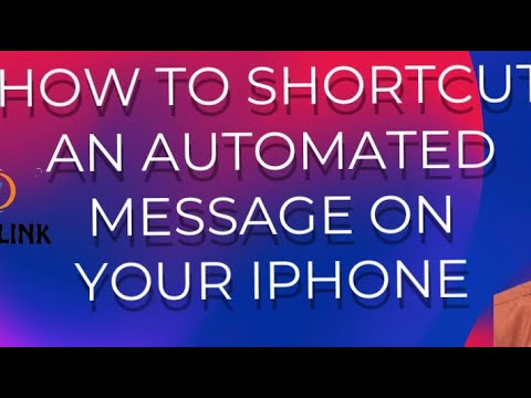 How to set an automatic shortcut message for someone using your iPhone ...