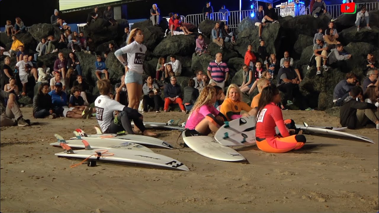 SURFING ANGLET | Surflariak / Surf de Nuit | Euskadi Surf TV - YouTube