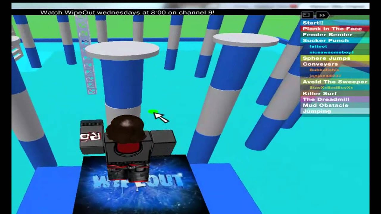 Let's Start Wipeout Obby (Roblox) - YouTube