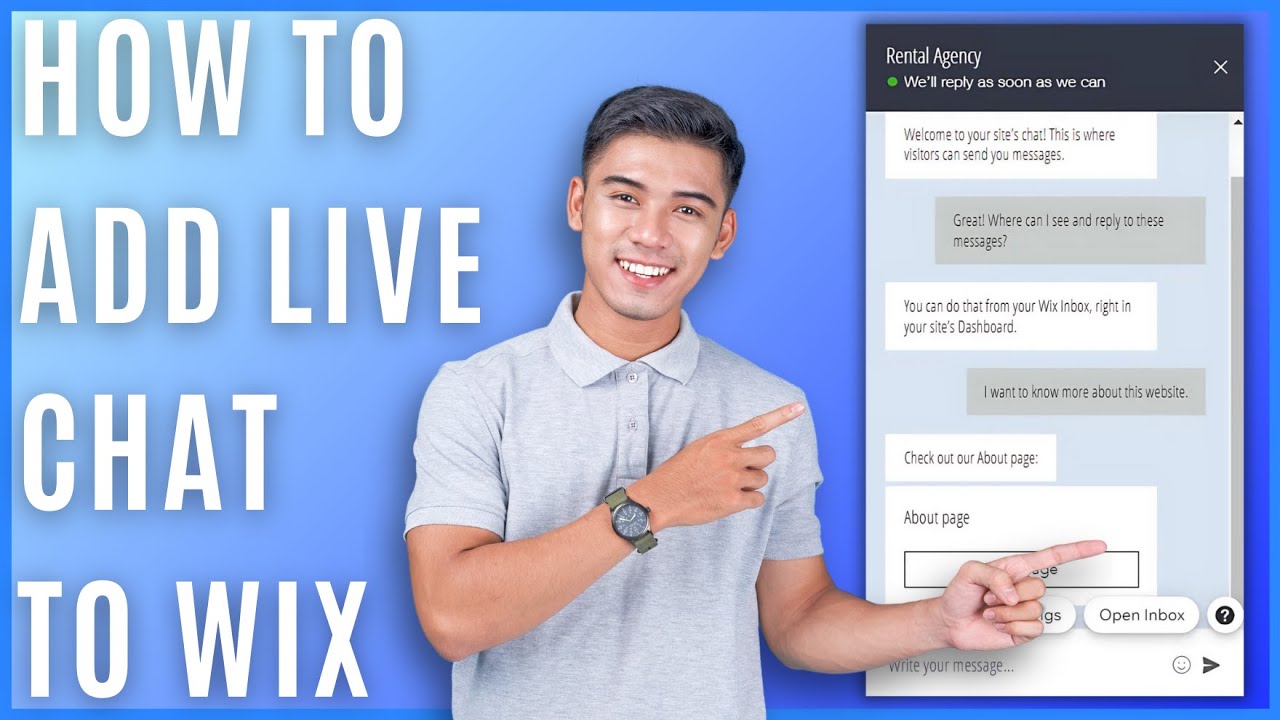 How to Add Live Chat to Wix Website [Quick Guide] - YouTube