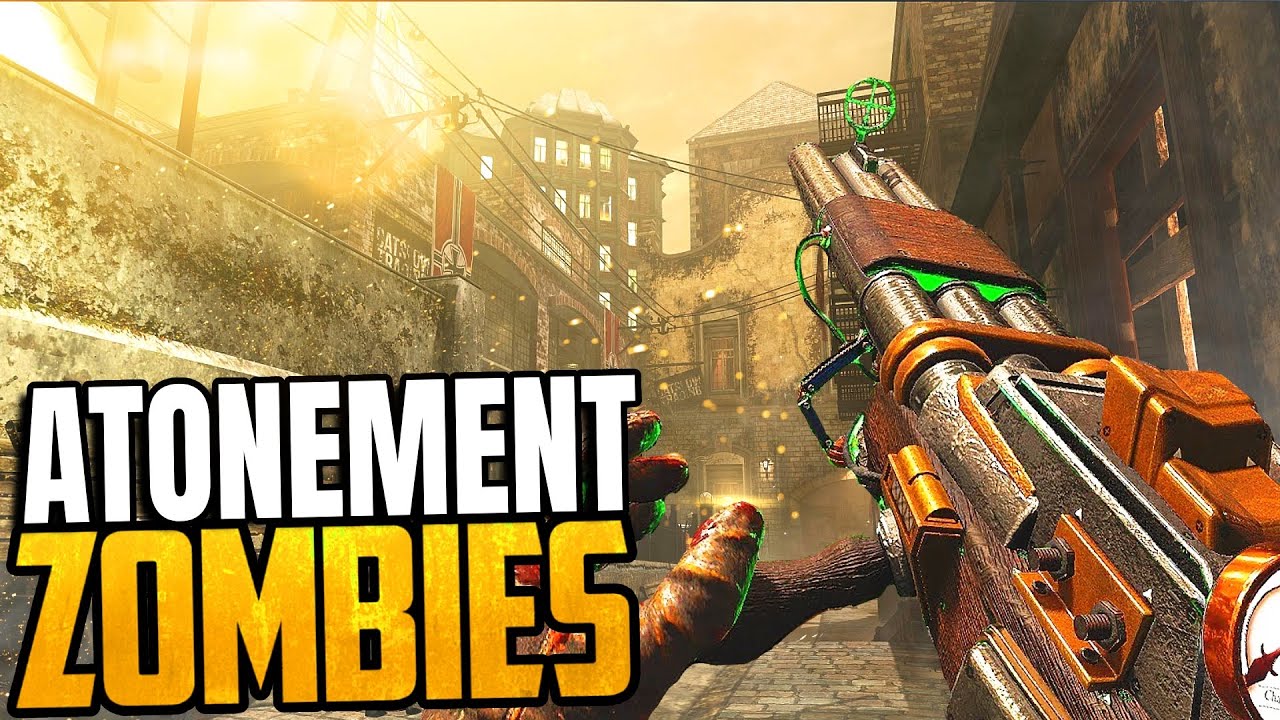 ATONEMENT | UNREAL WOLFENSTEIN STYLE MAP! (Custom Zombies Black Ops 3 ...