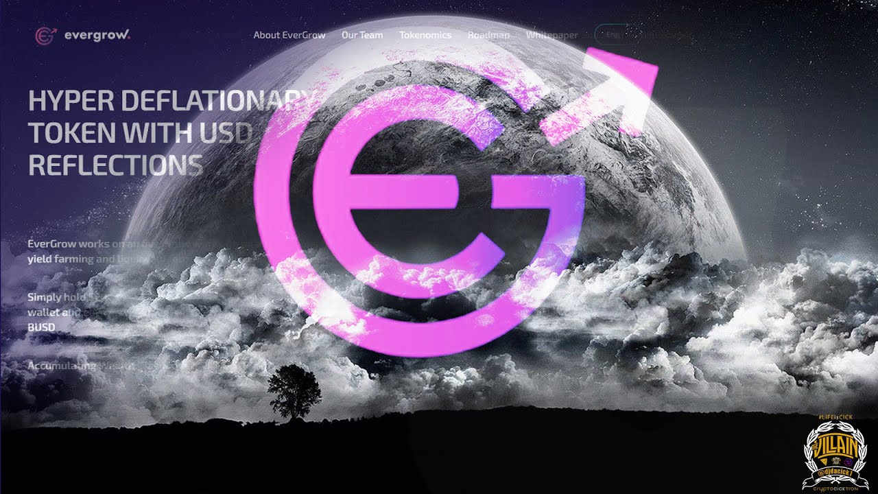 EVERGROW COIN (EGC) - 1st month chart UP over 1000% moon - YouTube