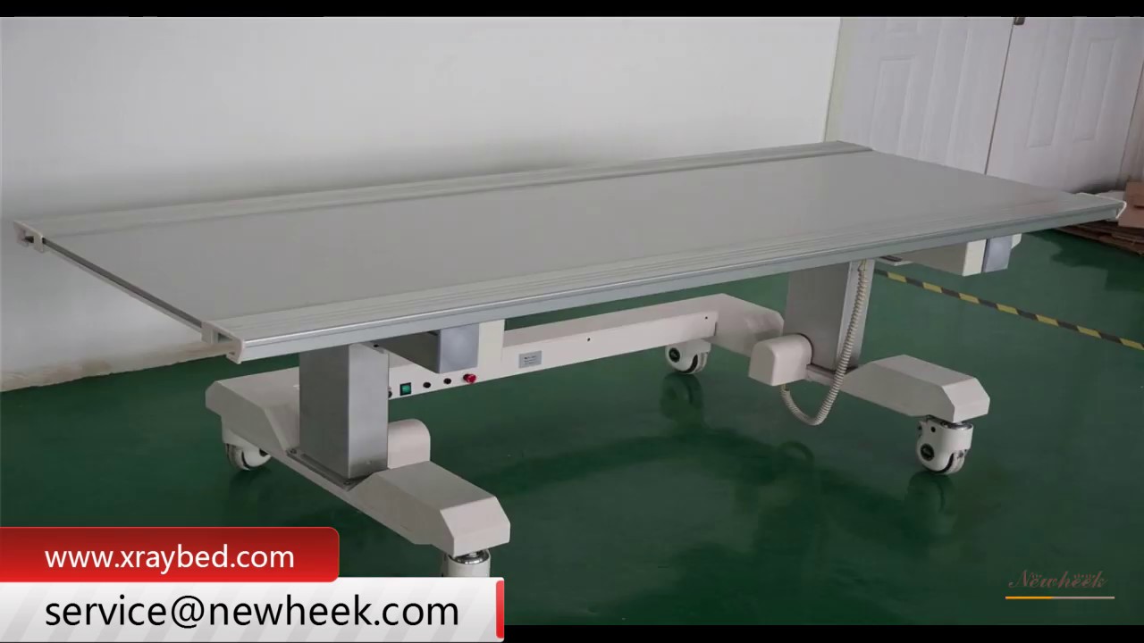 Medical fluoroscopic operating table is used for digital imaging - YouTube