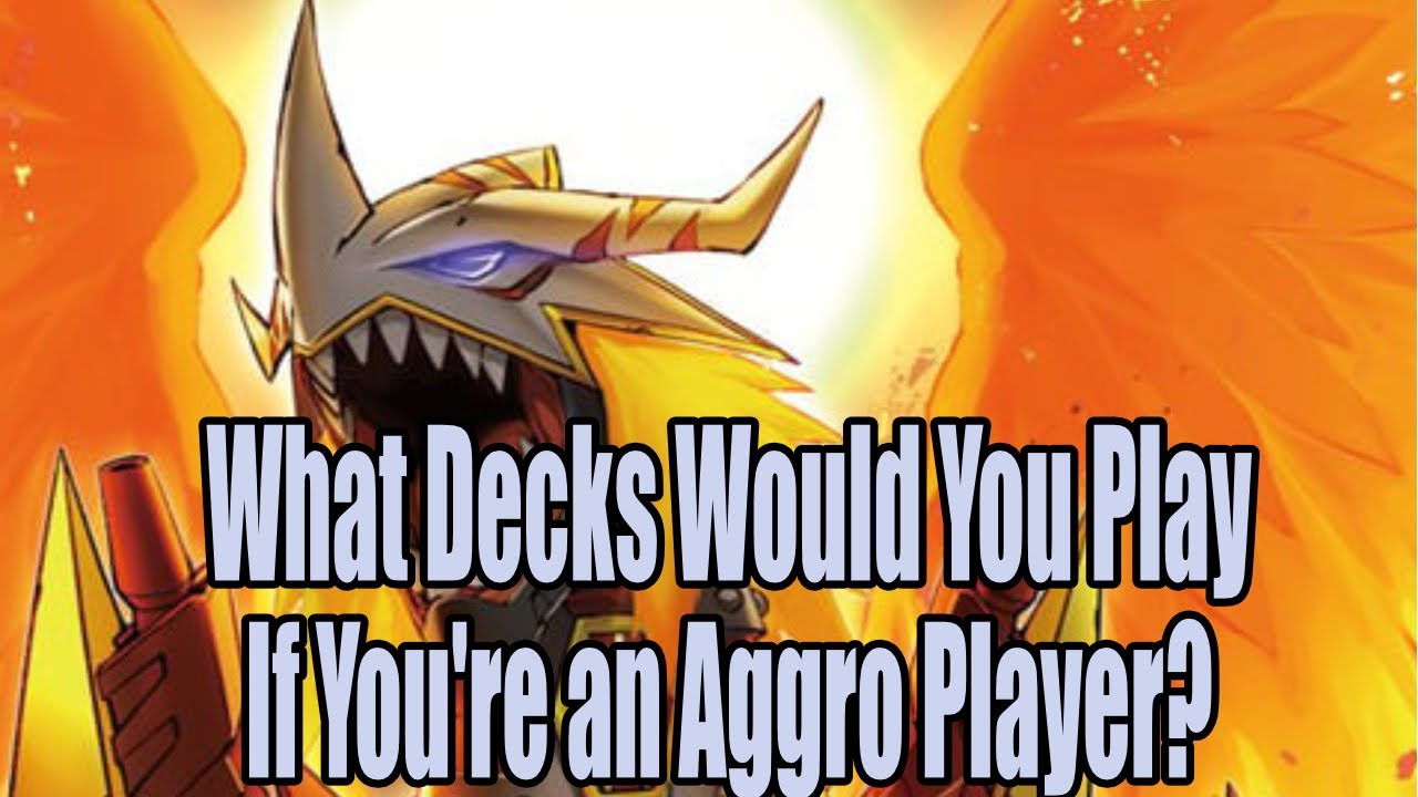 Just Getting into The Game! Let's Introduce you to Aggro Decks | Digimon Card Game - YouTube