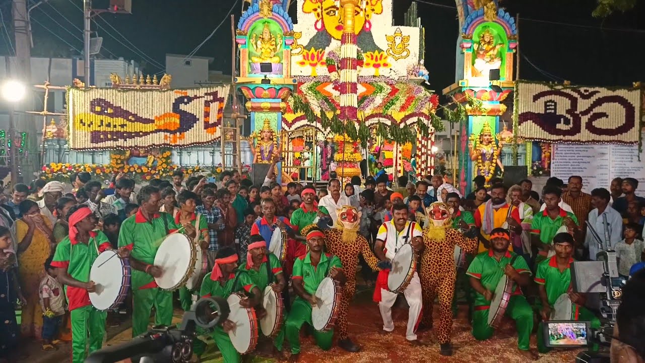 Dappulu Dance Alluru poleramma jathara - YouTube