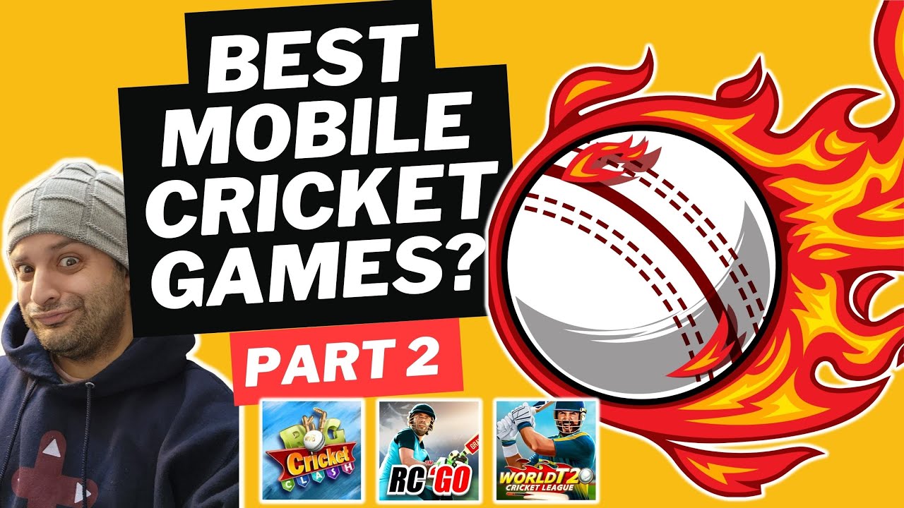 Part 2: Which Mobile Cricket Game is the Best? | RVG vs Real Cricket Go ...