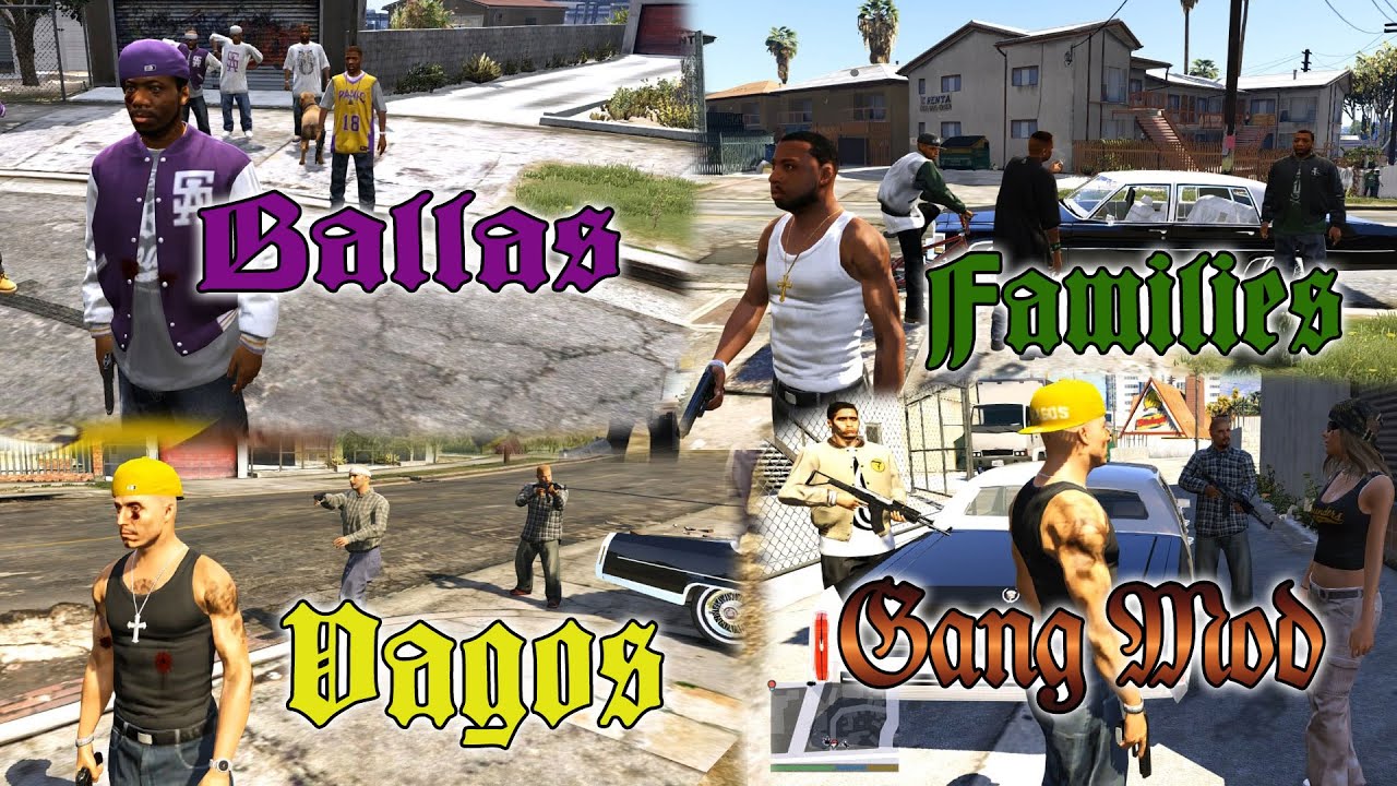 GTA 5 - GangMod part 2 - YouTube