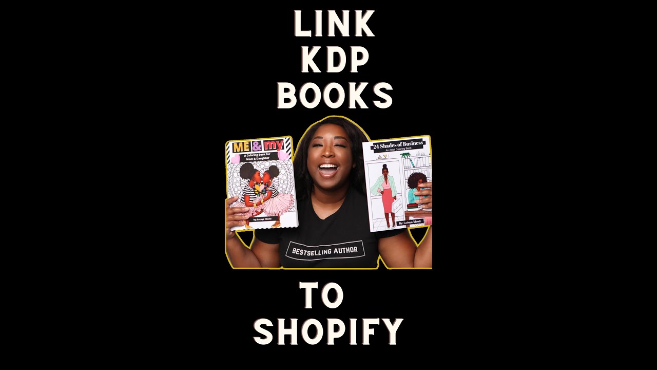 Link KDP Amazon to Shopify | Sell Coloring Books - YouTube