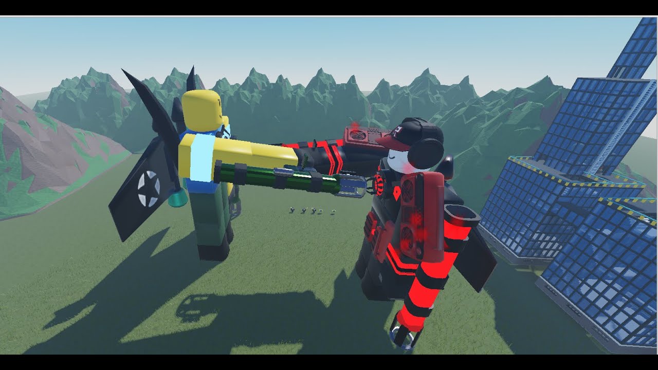 noob titan olduk!|noob experiment-roblox - YouTube