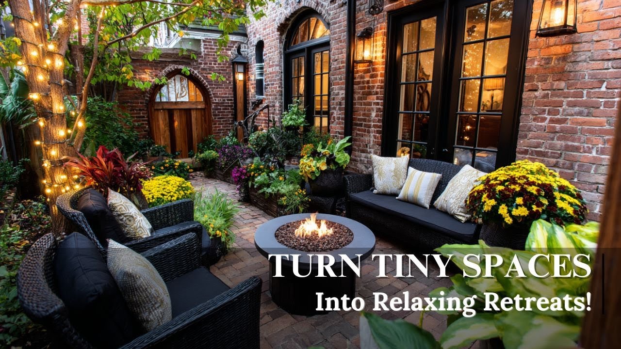 Brilliant Fire Pit Designs for Small Backyards That Turn Tiny Spaces ...