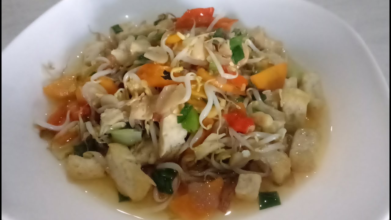 RESEP TUMIS TAHU TOGE WORTEL || MENU SEHAT YANG ENAK DAN SIMPEL - YouTube