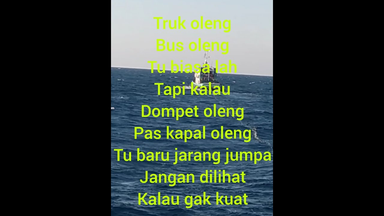 Kapal oleng?? - YouTube