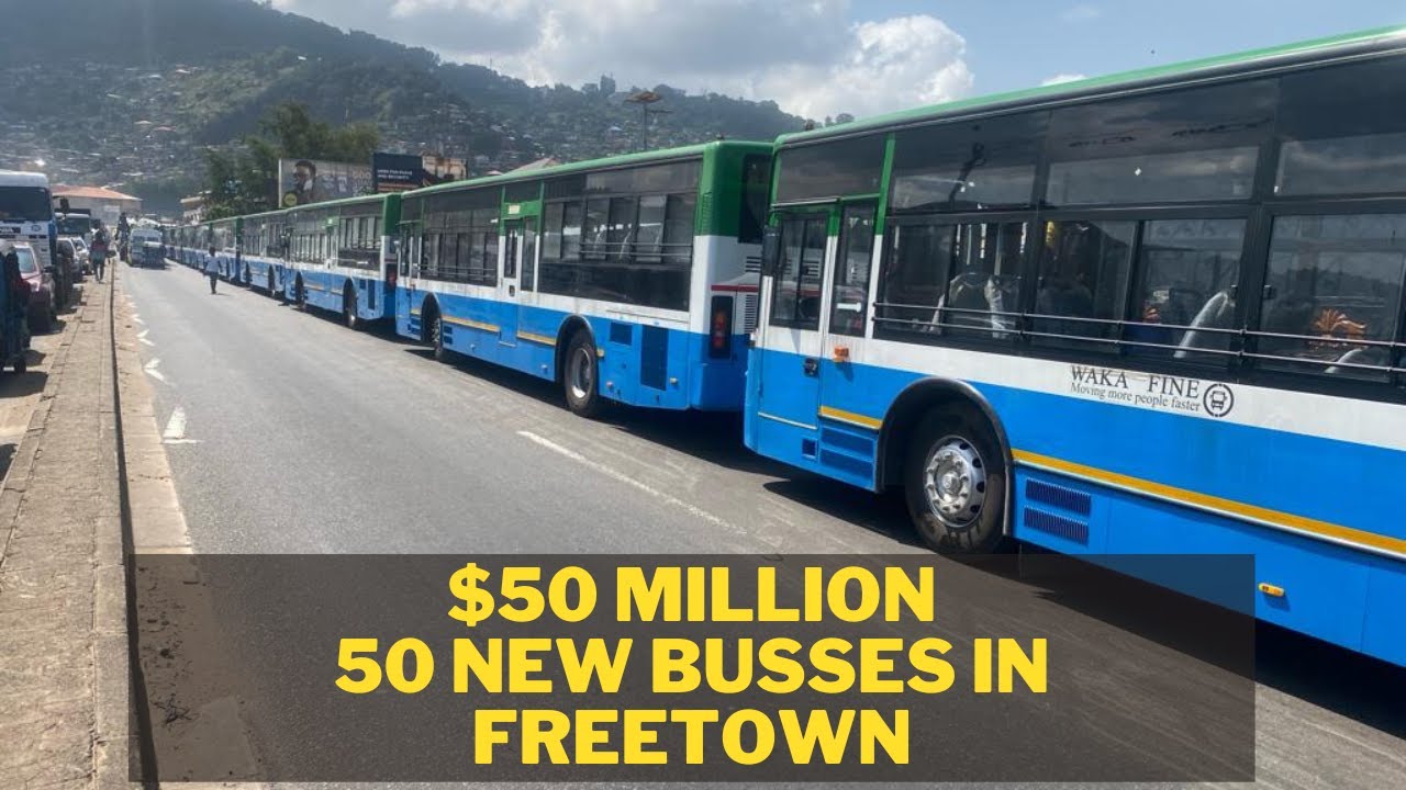 Check Out The 50 New Busses ($50 Million) To Start Operation in Sierra ...