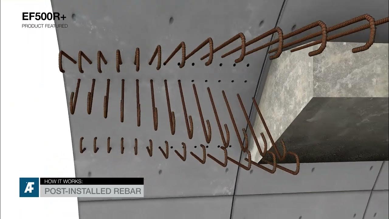 How It Works: EF500R+: The Trusted Name In Chemical Anchors & Tunnel Corbels - YouTube