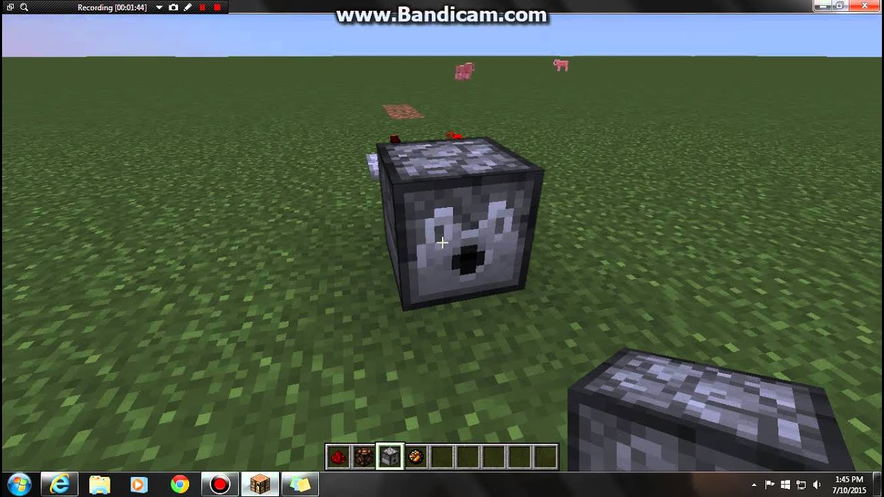 Minecraft Tutorial: How to Make a on and off Redstone Signal - YouTube