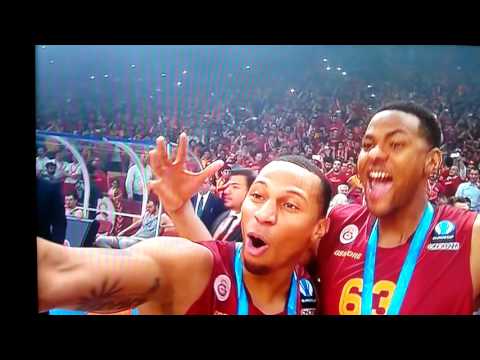 Galatasaray Eurocup Şampiyonu Türkiye' de İlk ! ! Galatasaray Odeabank 78-67 Strasbourg
