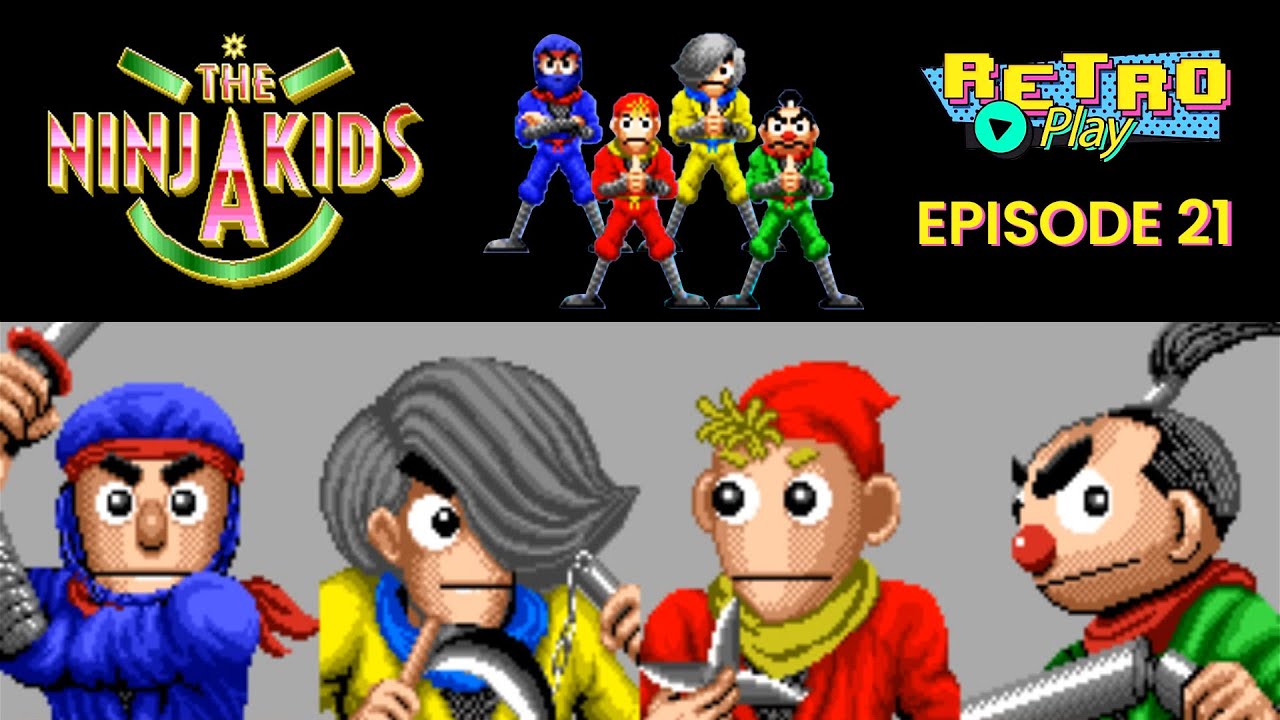 NINJA KIDS | ARCADE | RETRO PLAY - EPISODE 21 - YouTube