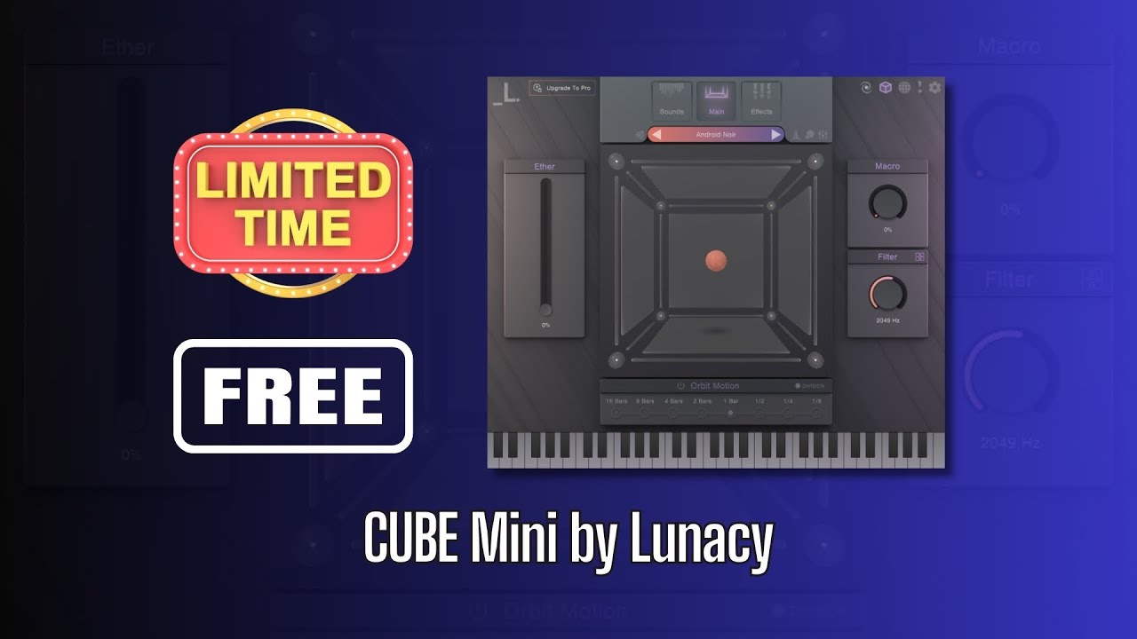 DON'T MISS! CUBE Mini by Lunacy FREE FOR LIMITED TIME! Sound Demo - YouTube