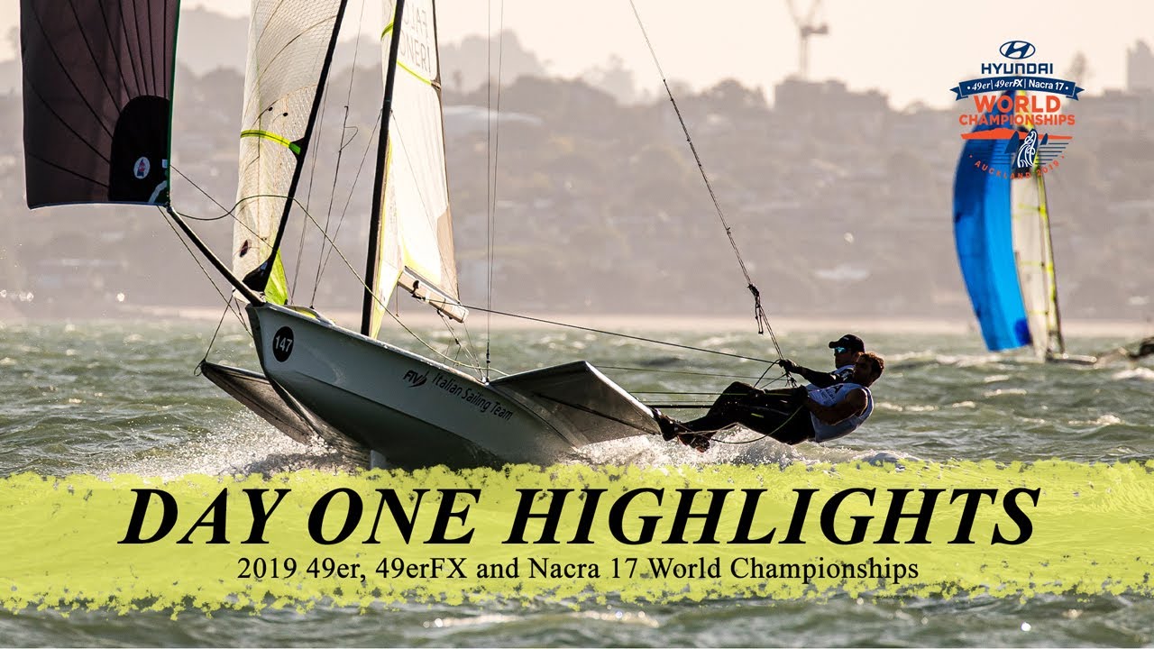 2019 49er / 49erFX World Championships - Day One Highlights - Sky Sport ...