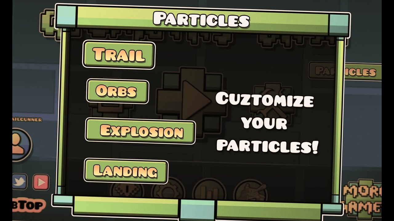 Geometry Dash 2.1 Particles Fanmade. - YouTube