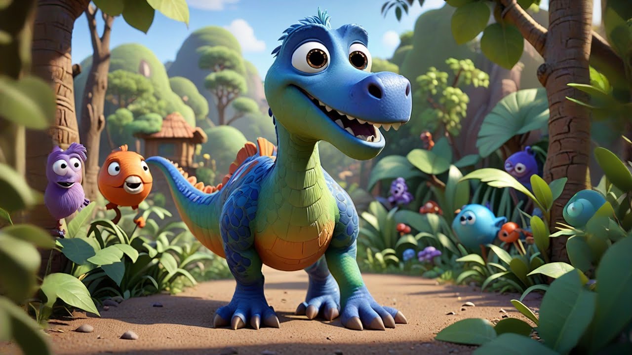 Dodo Dino Finds a Toy | Fun Kids Adventure Story | Educational Dinosaur ...