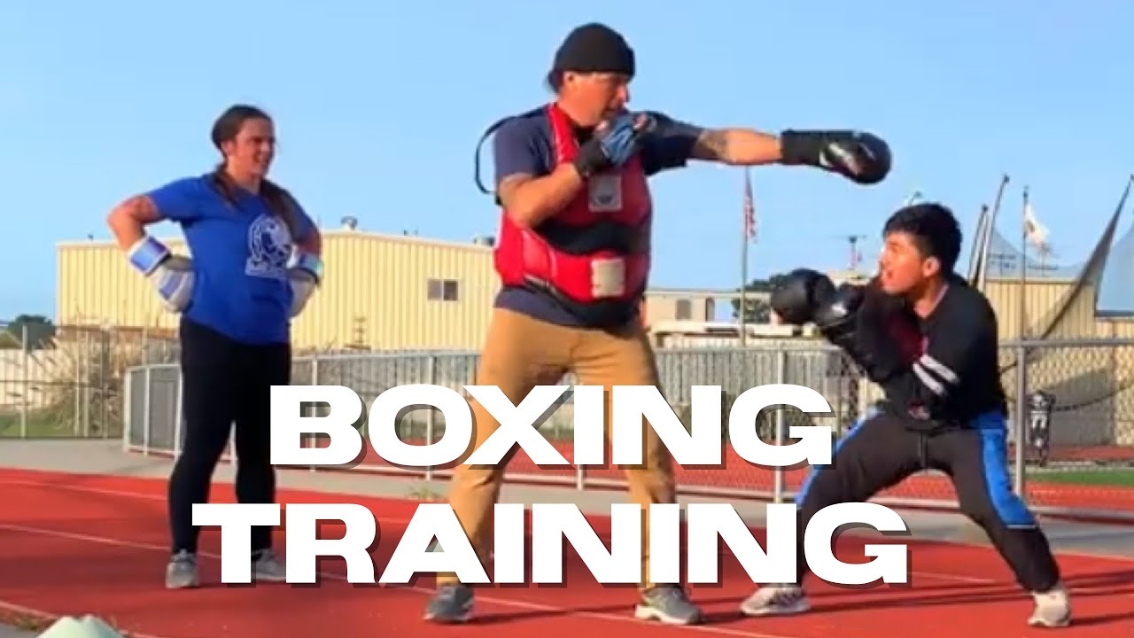 A Quick Boxing Workout with Taylor and Steve. - YouTube