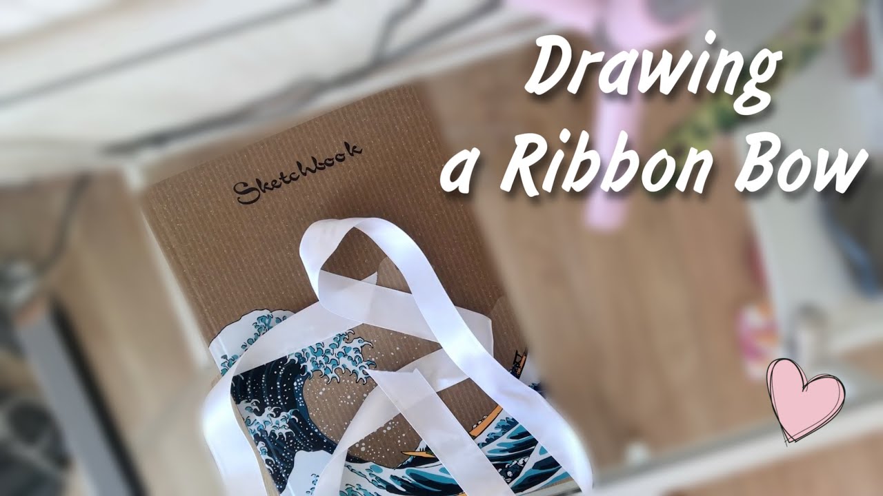 Drawing Practice | Ribbon Bow - YouTube