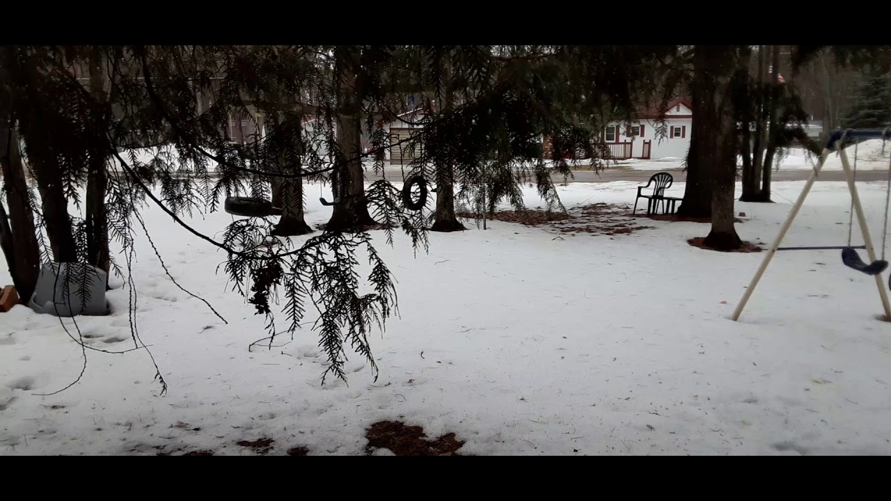 First day of rain March 10th - YouTube