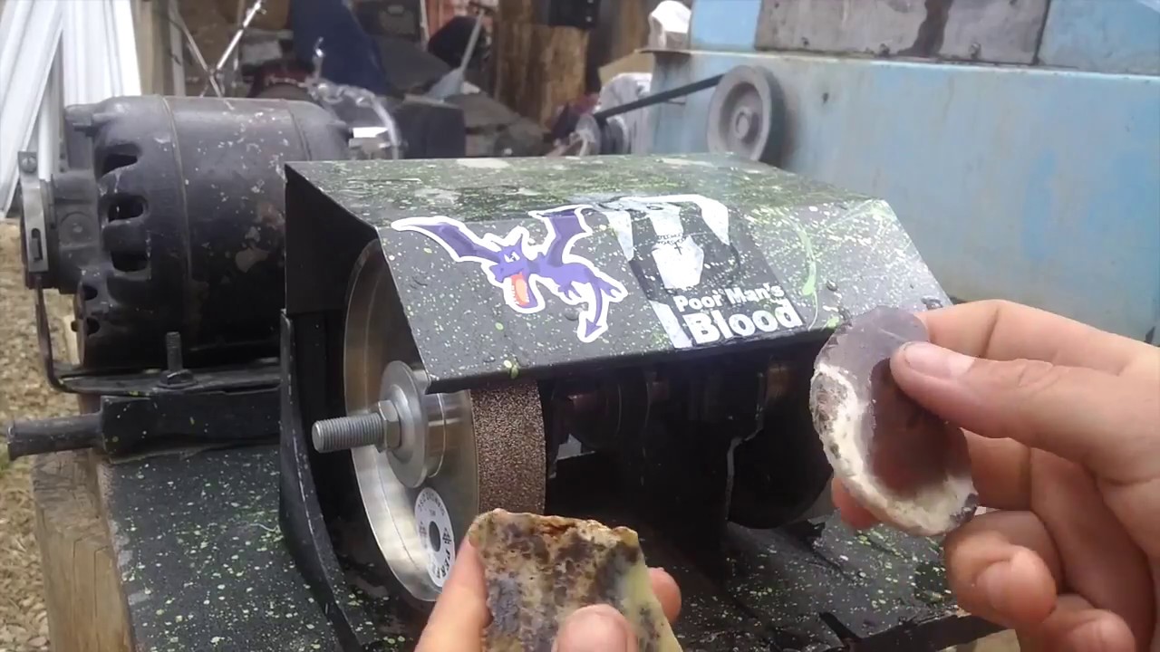 Lapidary Time!! Showing off my 100$ Rock Rascal from TG&MS - YouTube