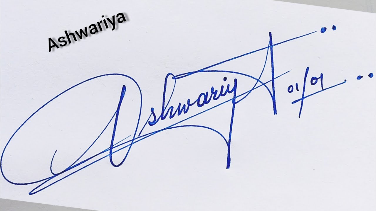 Signature For Subscribers (part-1) | How To Design Your Signature ...