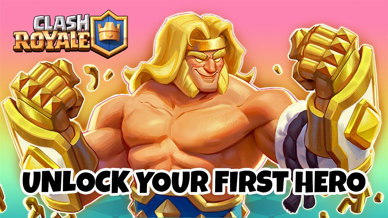 Claiming Hero Fragments to Unlock the FIRST HERO | Clash Royale - YouTube